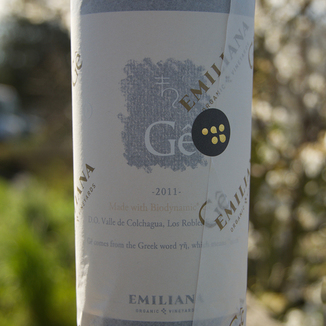 Emiliana Organic Vineyards 2011 Gê Red WIne | Wine Spies