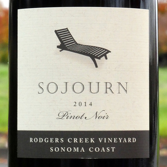 Sojourn Cellars 2014 Rodgers Creek Vineyard Sonoma Coast Pinot Noir