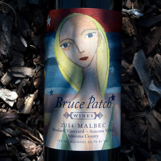Bruce Patch Wines 2014 Woolard Vineyard Sonoma Valley Malbec