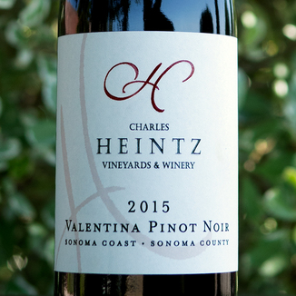 Charles Heintz Vineyards 2015 Valentina Sonoma Coast Pinot Noir