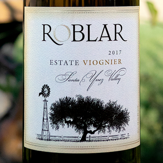 Roblar 2017 Estate Vineyard Santa Ynez Valley Viognier