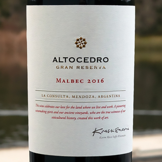 Altocedro 2016 Gran Reserva La Consulta Mendoza Malbec