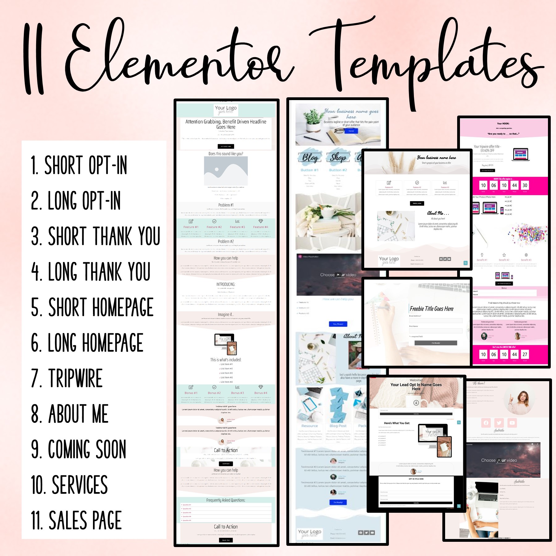 Elementor Templates