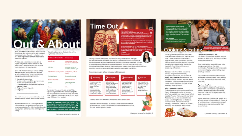 Christmas Sensory Survival Kit - Sensory Help Now
