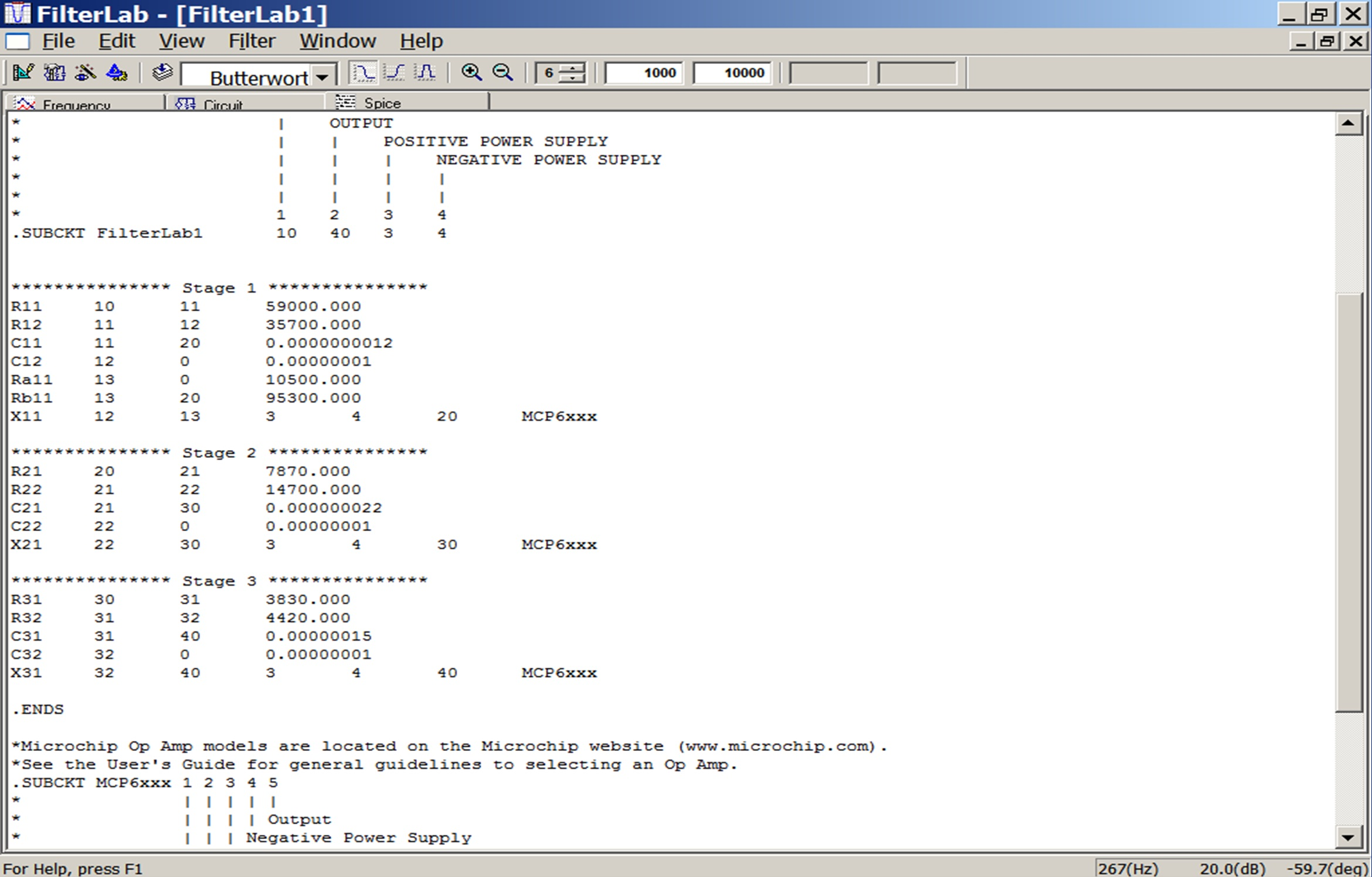Filter Design Example