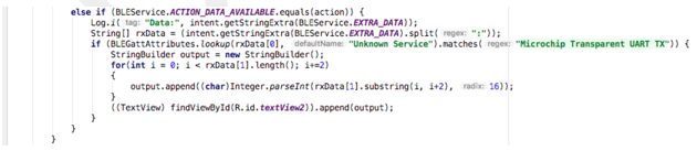 Accessing the Transparent UART Service