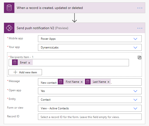 Model Driven App Push Notifications In Dynamics 365 0947