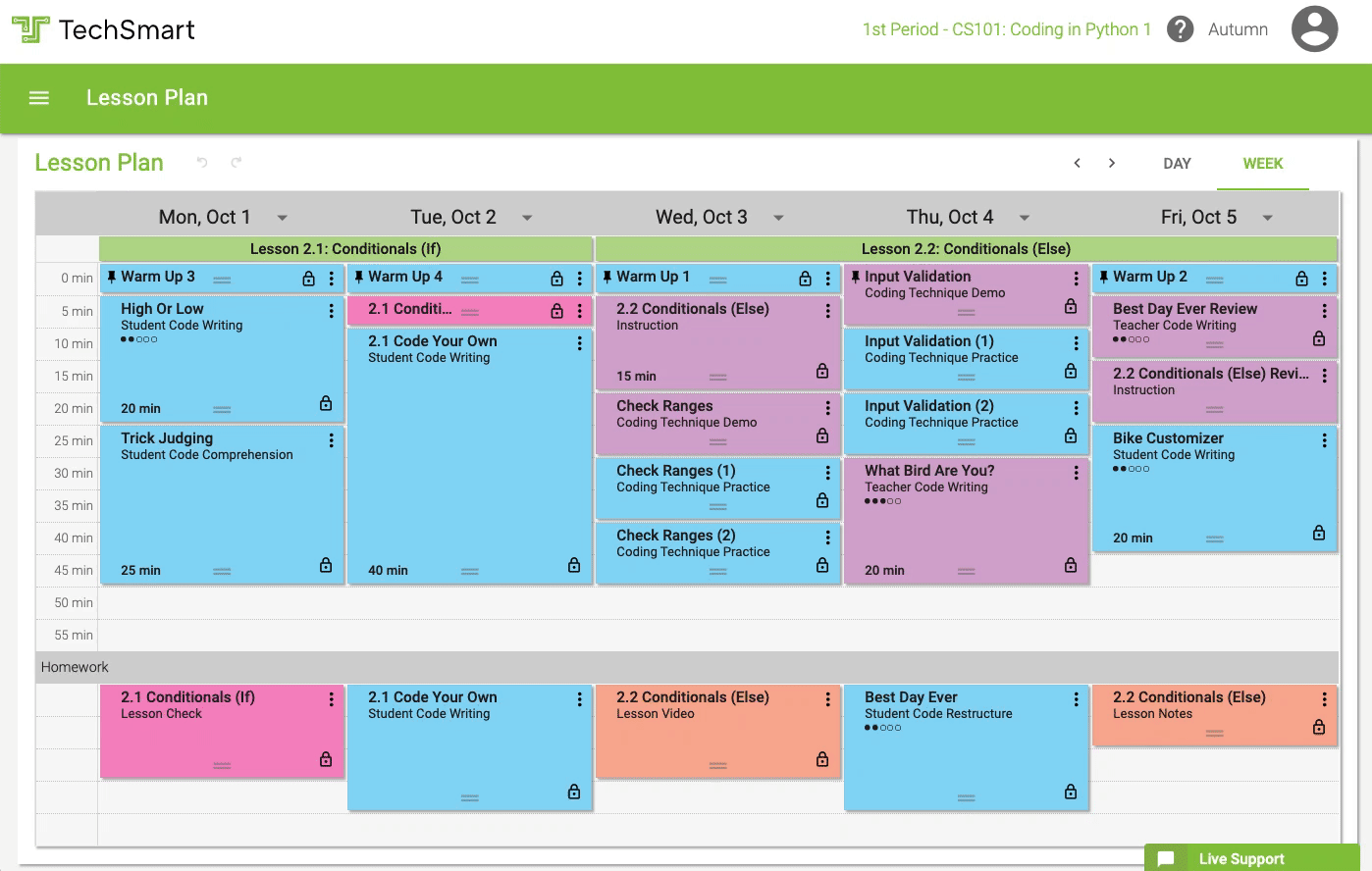Changing an Individual Student’s Difficulty Level – TechSmart Inc.