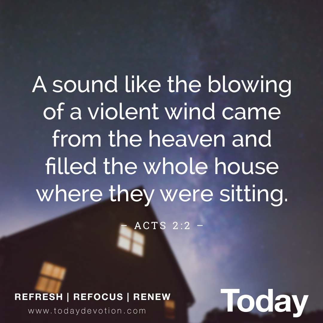 The Holy Spirit as Wind - Today Daily Devotional