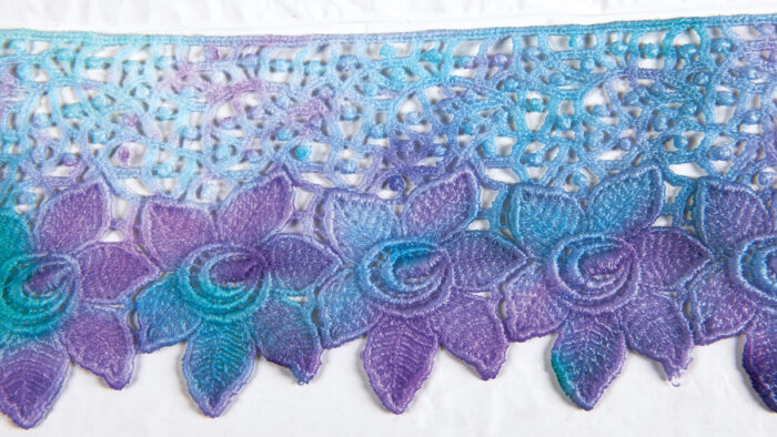 How to Create Painted Lace Trim for Unique Detail on Garments and ...