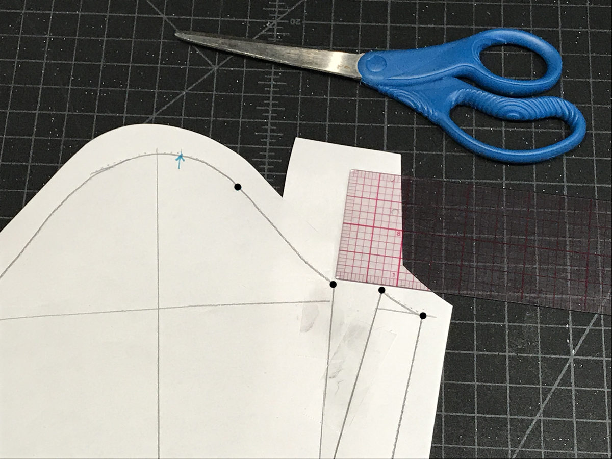 How to Transform a Standard Curved Armhole into a Square-Cut Armhole ...