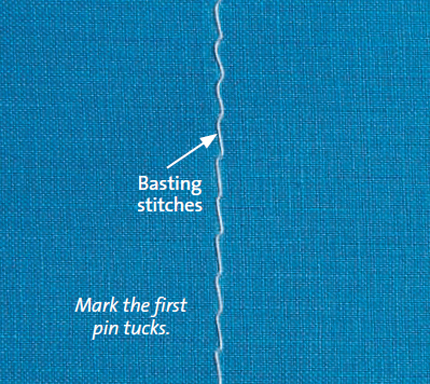 How to Sew Pin Tucks - Threads