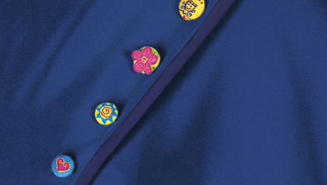 How to Create Free-Motion Embroidery Buttons - Threads