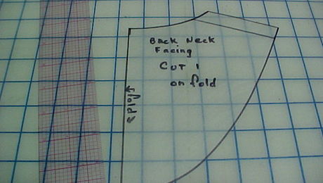 Creating a Back Neck Facing for a Garment - Threads