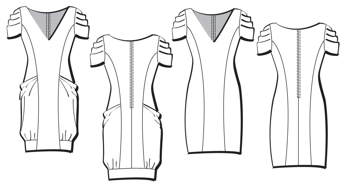 Pattern Review: Marfy 2179 Dress - Threads