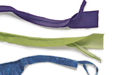 Recycled fabric makes great piping - Threads