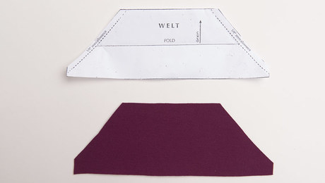 How to Make a Mitered Pocket Welt - Threads
