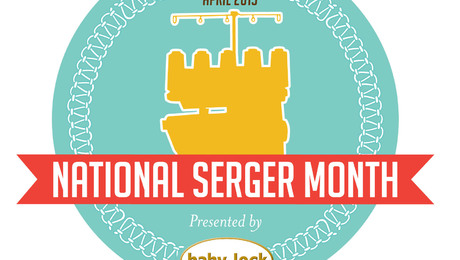 April is National Serger Month - Threads