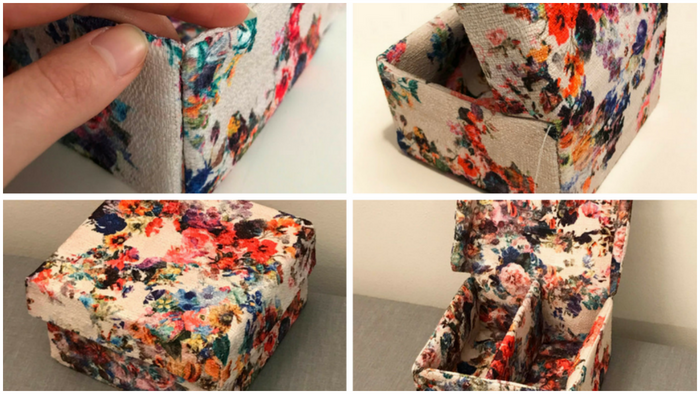 How to Make an Adorable Fabric Keepsake Box as a Gift or For Yourself