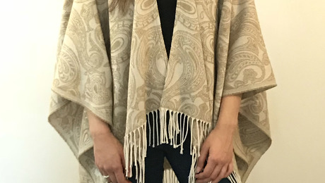 Sew a Simple Poncho - Threads