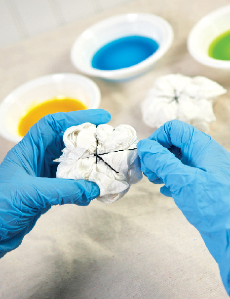 Tie-Dyed Silk - Threads