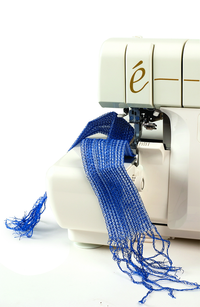 Learn to Make a Scarf with a Serger: Make Fabric from Thread - Threads