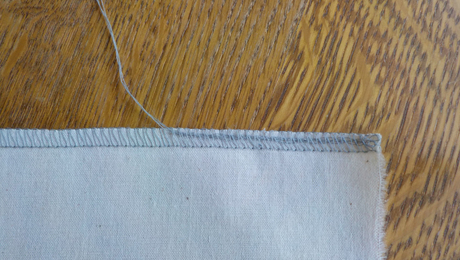 Reader Tip: How to Finish a Serged Seam