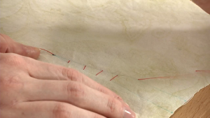 Hand Basting Technique 101 - Threads