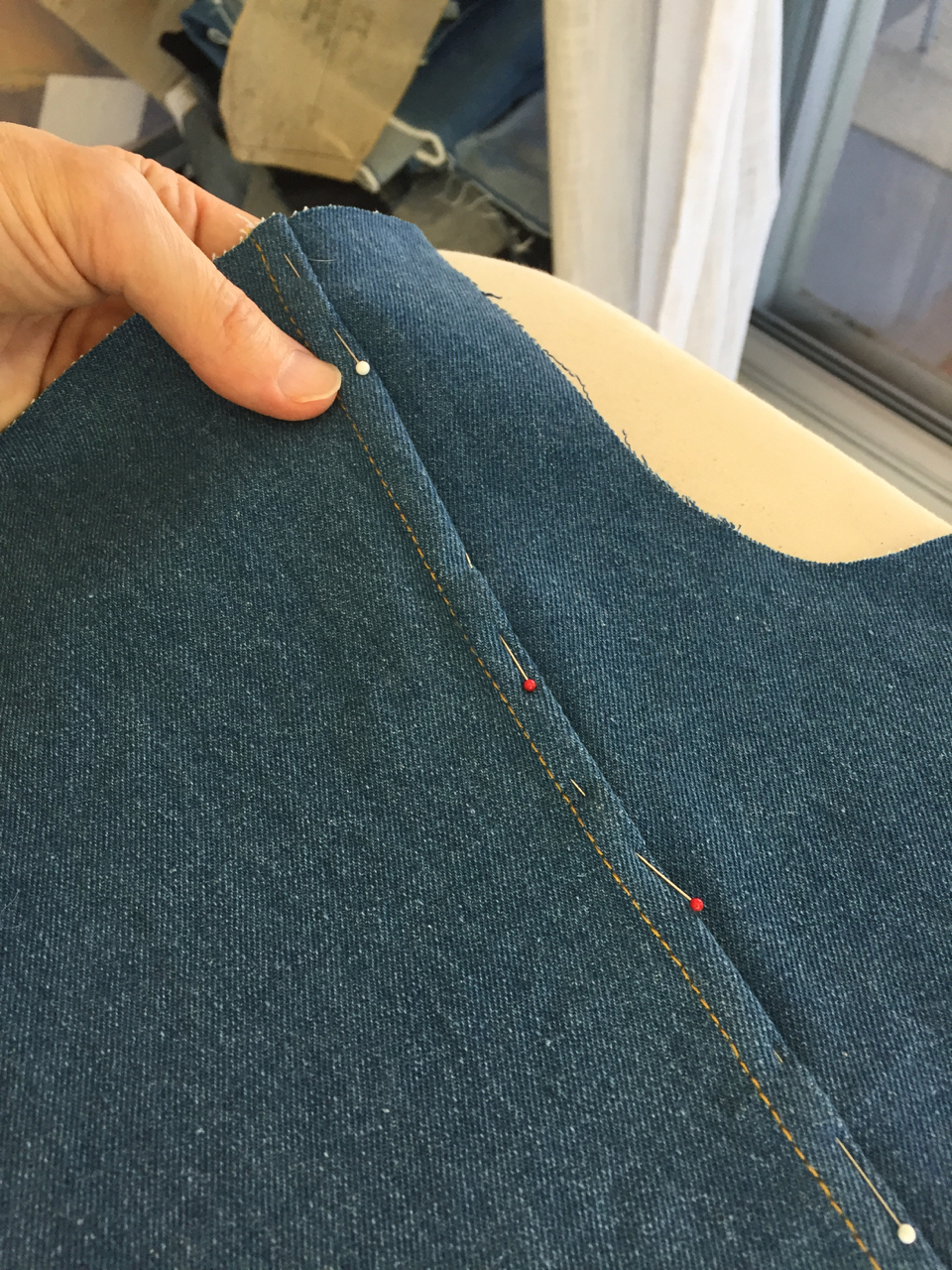 Do You Sew Flat-Felled Seams on the Right Side or Wrong Side? - Threads