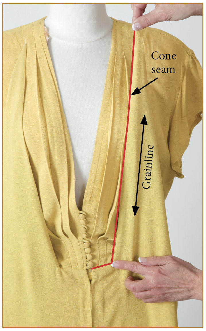 How to Drape the Hip Detail from a 1940s Gown - Threads