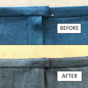 How to End a French Seam Above a Vent - Threads