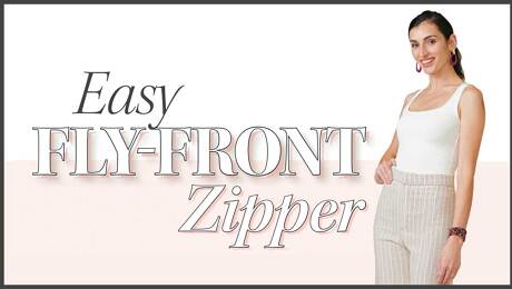 A Step-by-step Method to Sew a Fly-Front Zipper - Threads