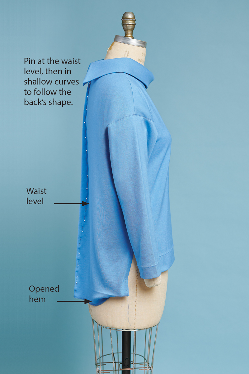 Apply Tucks, Darts, and Curved Seams for a Shapely Fit on Finished ...