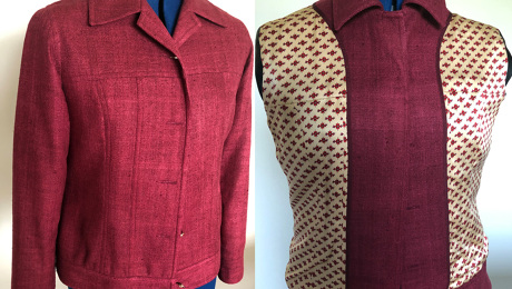 How to Line a Jacket and Give it a Pretty Facing Finish - Threads