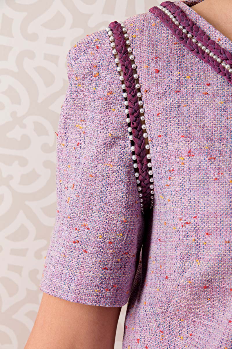 Chiffon and Pearls Embellishment - Threads