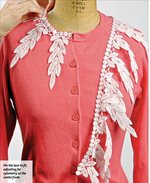 Create Lovely Lace Appliqué - Threads