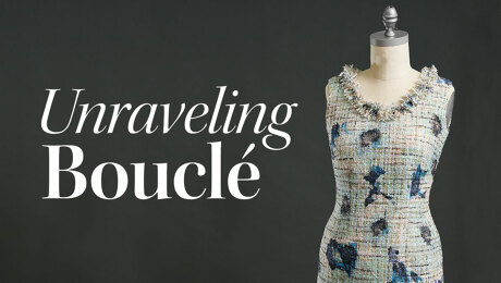 Bouclé: A Pro’s Tips for Sewing This Richly Textured Fabric - Threads