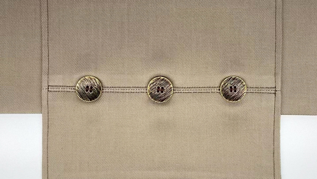 Sew a Button Placket Extension with In-Seam Buttonholes - Threads