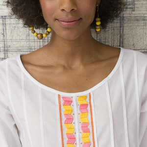 Create a Couched Embroidery Design - Threads