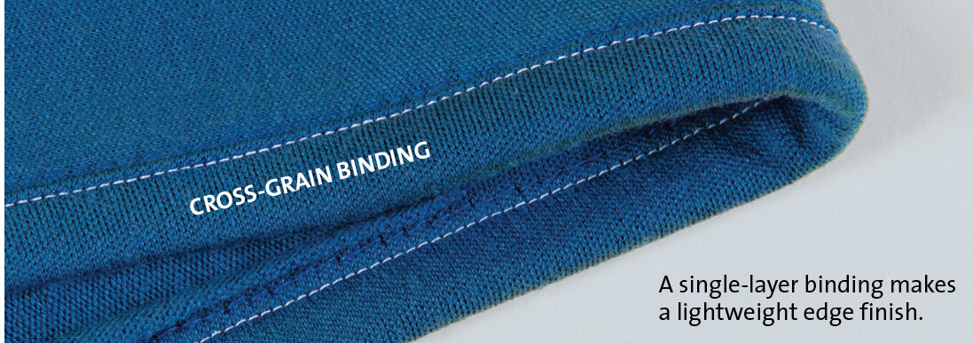 Professional Finishes for Sweater Knits - Threads