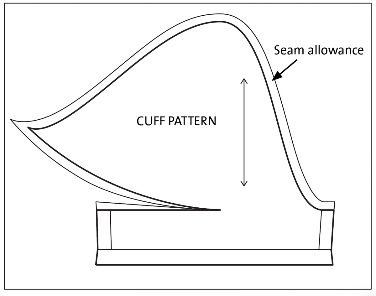 How to Sew a Dimensional Cuff Detail - Threads