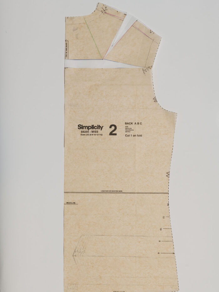 Pattern Shapes that Fit Postural Differences - Threads