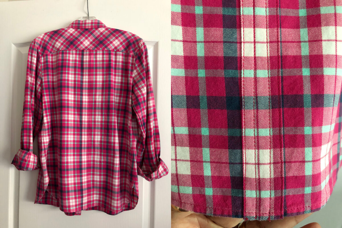 Reduce Fullness in Tailored Shirts - Threads