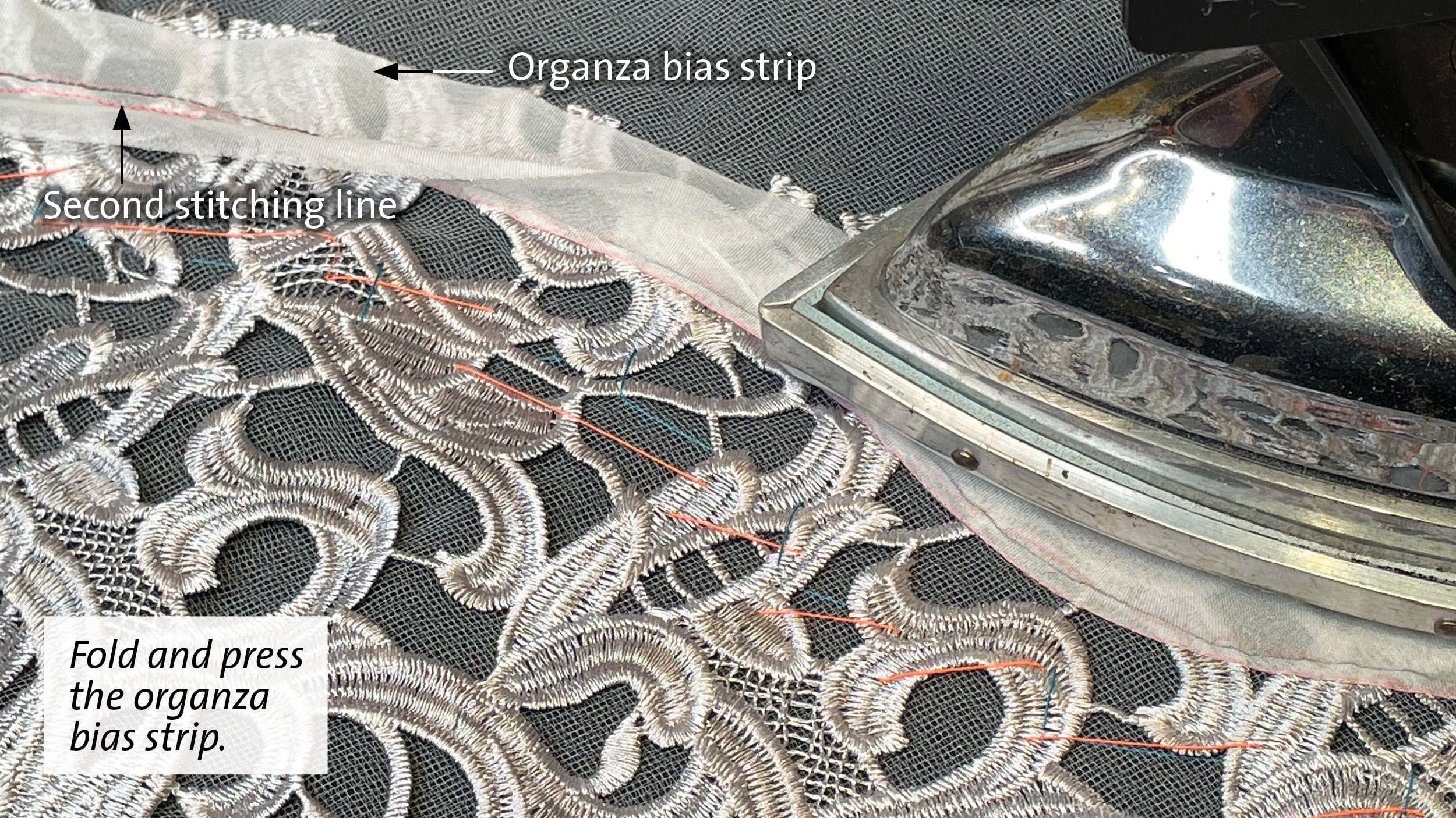 Stabilize Lace Edges Before Binding | Web Extra - Threads