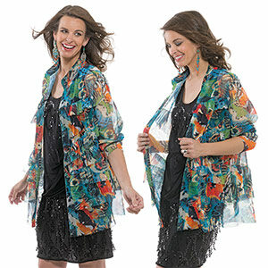 Create an Illusion Mesh Edge - Threads