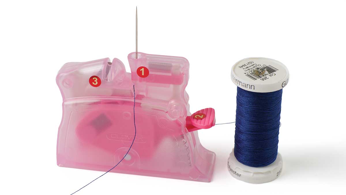 Push and Pull Needle Threaders for Hand and Machine Sewing - Threads