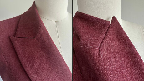 Construction Techniques for Peaked Lapels - Threads