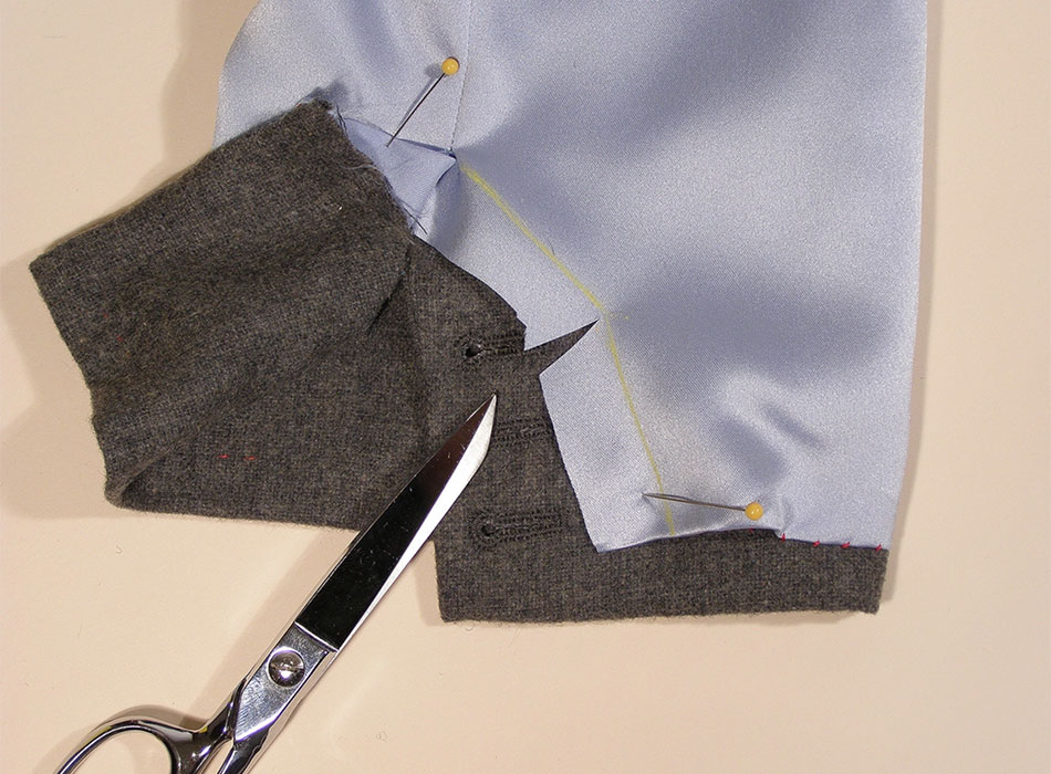 The Tailored Jacket: How to Make a Surgeon's Cuff, Part 2 - Threads