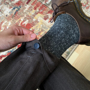 My Favorite Trouser-Making Details, Part 2: Adding Internal Buttons ...