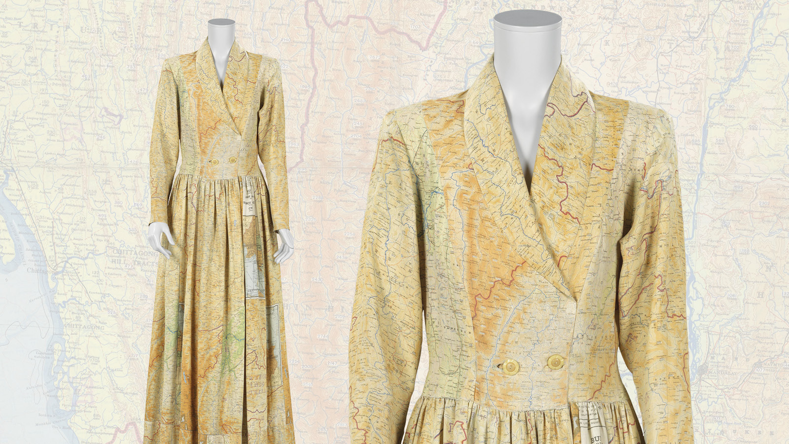Map Dress - Threads